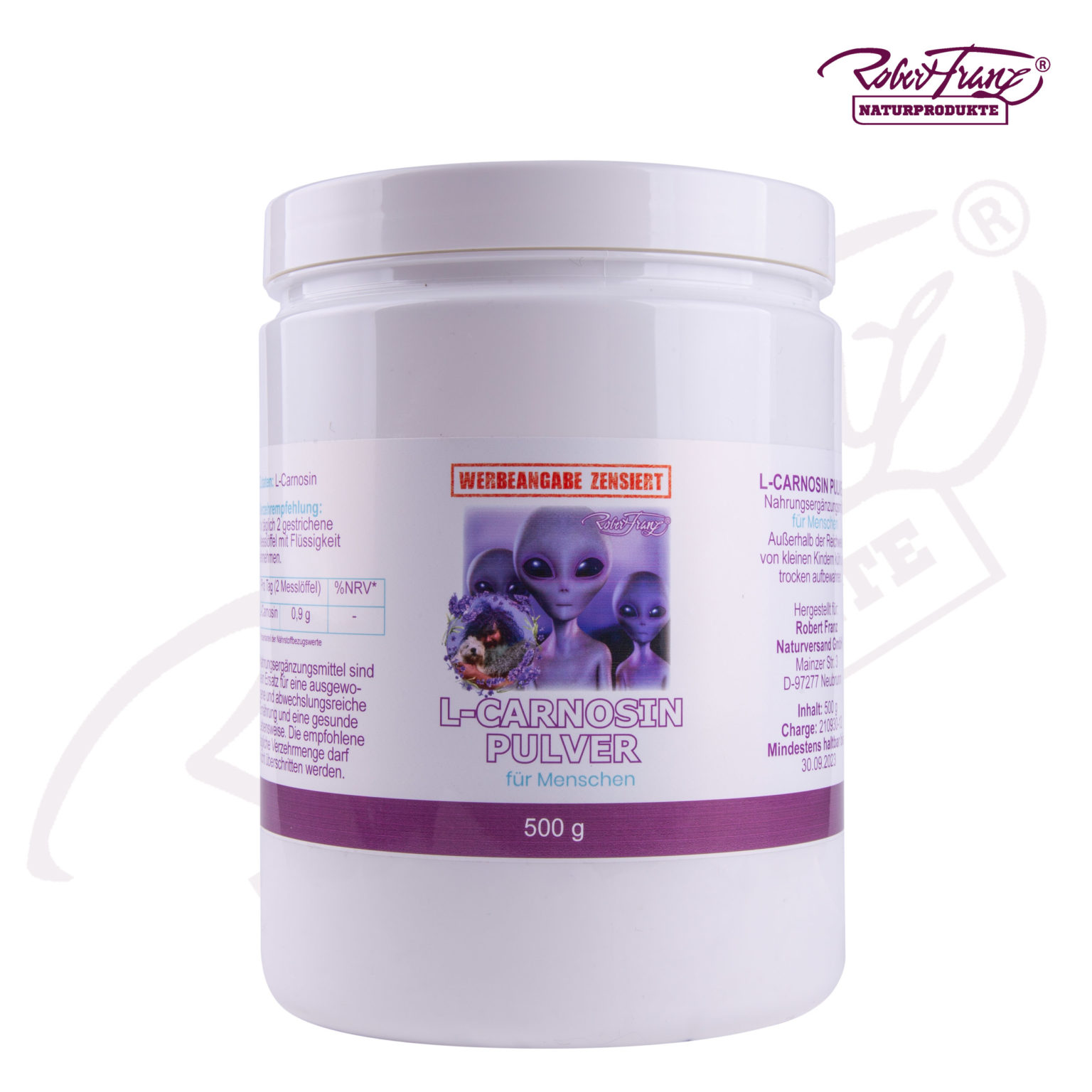 L - Carnosin Pulver 500g - Robert Franz Shop Österreich