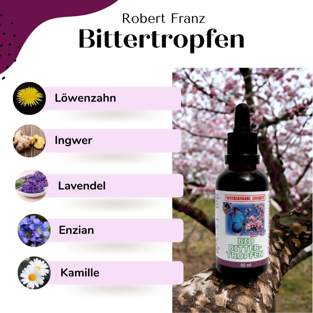 Bio Bitter-Tropfen - Robert Franz Naturprodukte